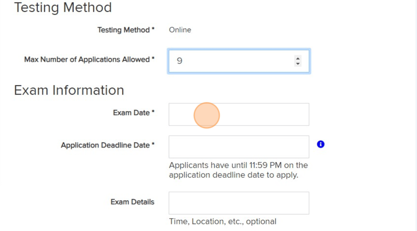 How to Schedule an Onsite Exam